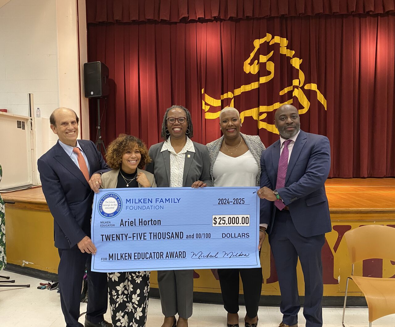 Ariel Horton, member of Trinity's inaugural 'Math for Educators' cohort ...